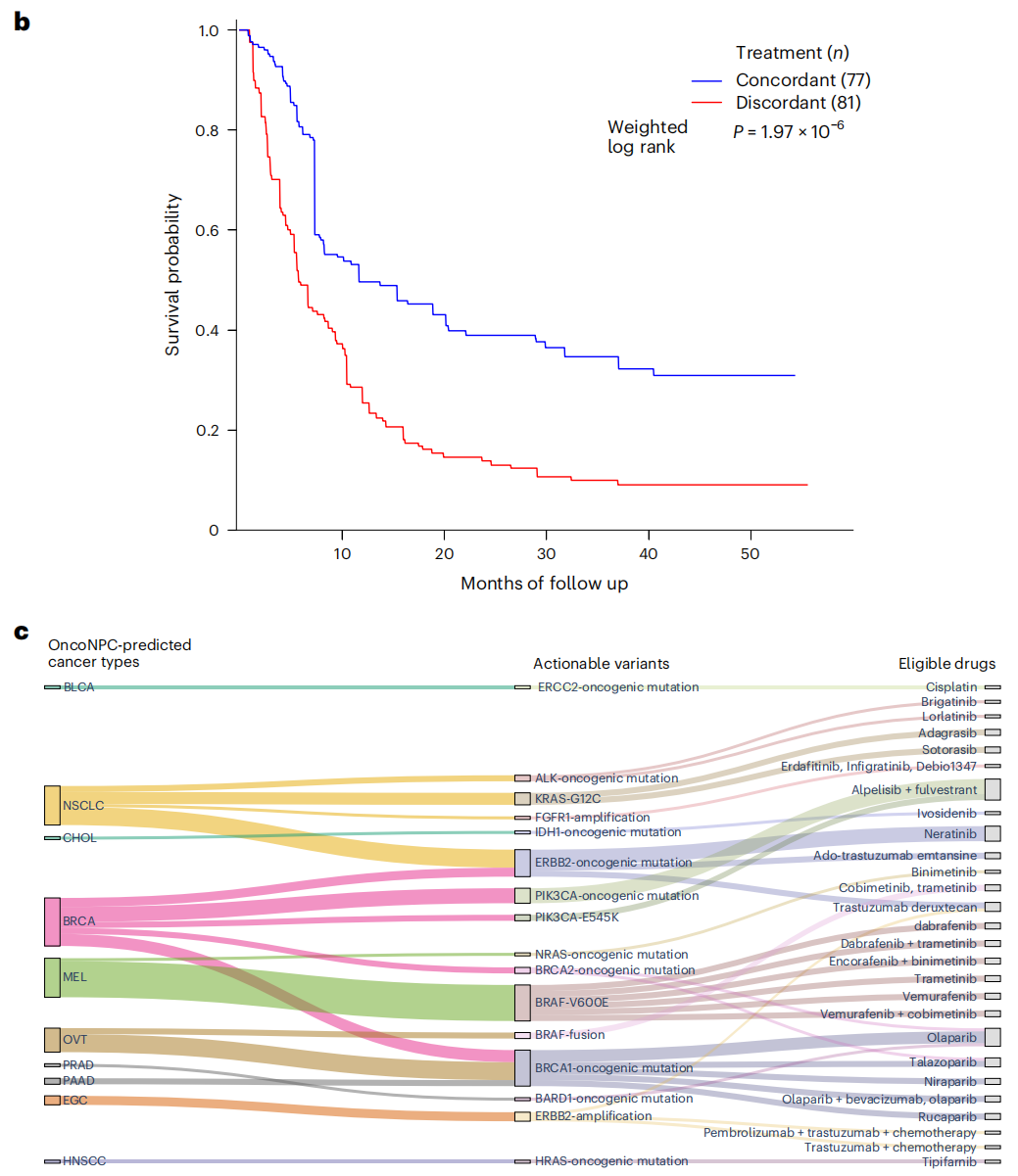 Nat Med | 基于22种常见癌症NGS数据开发AI模型，可对未知原发性癌症类型进行分类并预测治疗反应 – SEQ.CN